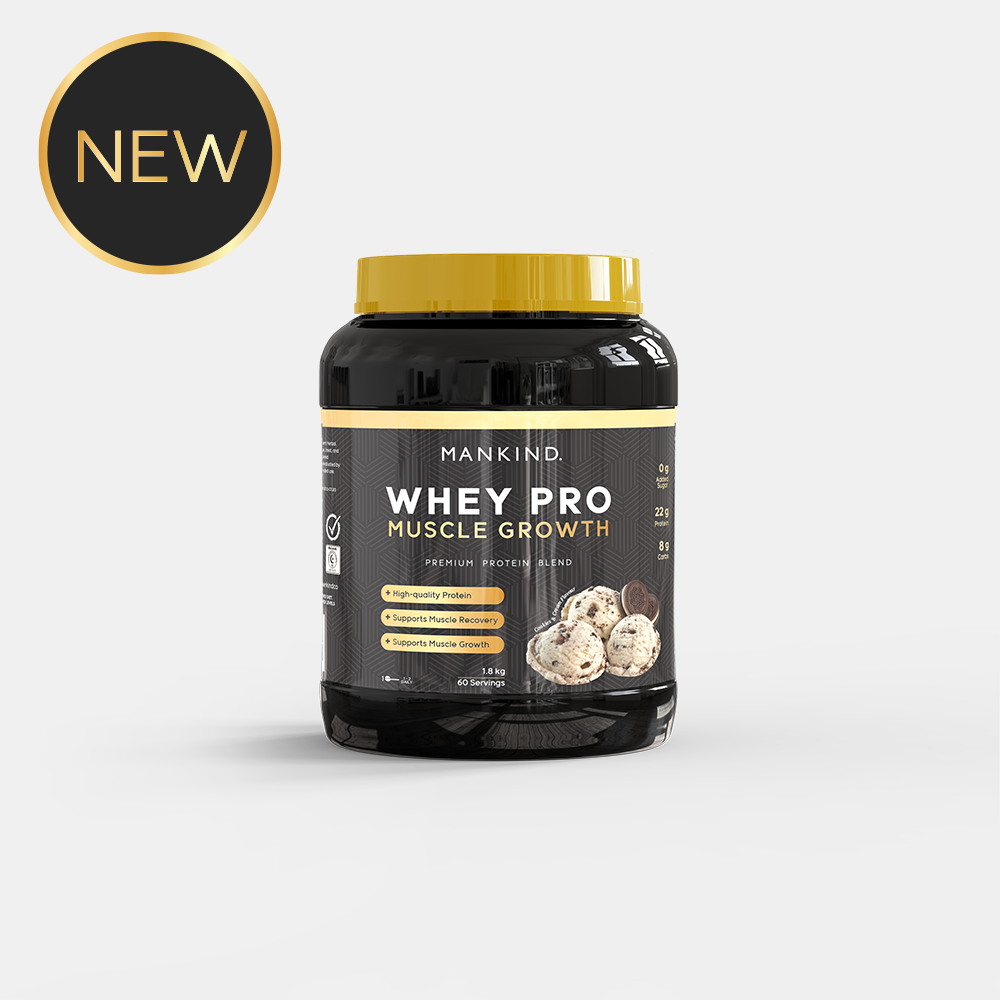 Whey Pro Muscle Growth 1.8kg - Cookies and Cream Flavour – Motherkind Co