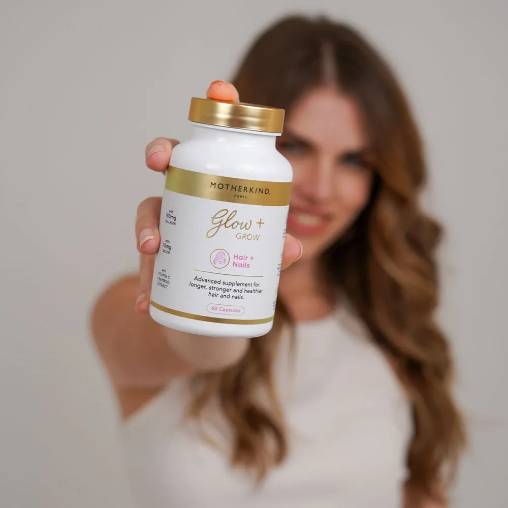 Glow + Grow Hair Growth Collagen Capsules – Motherkind Co